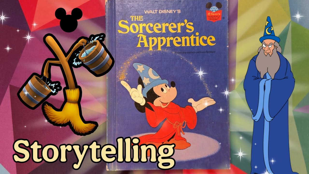 ✨¡El libro de cuentos clásico del aprendiz de brujo! 🪄