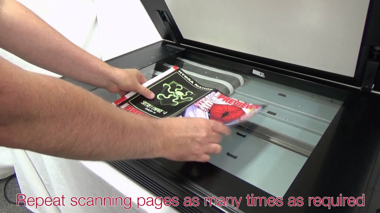 IQ FLEX: Book scanning - Contex large format scanning