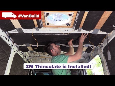 3M Thinsulate Sprinter Van Installation | Motovan Build