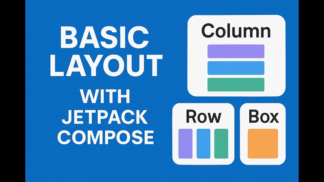 Basic Layout in Jetpack Compose | Column, Row & Box Explained