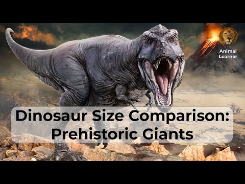 Dinosaur Size Comparison Prehistoric Giants