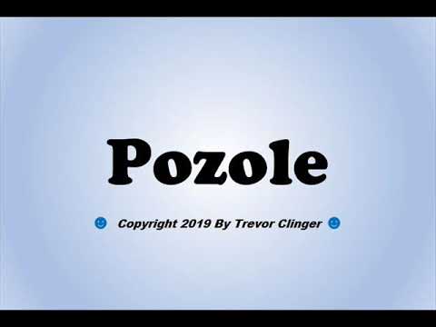 How To Pronounce Pozole (Spanish For Corn Soup)