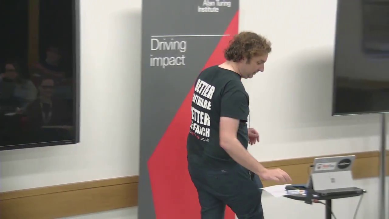 Software engineering for research: Dr James Hetherington, Turing