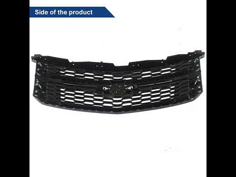 Front Upper Grille Assembly Black Fits 2015-2020 Chevrolet Tahoe Suburban #boardroad #autoparts