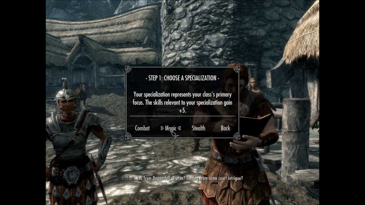Skyrim Arcade Intro 1