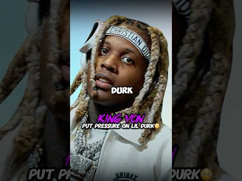 King Von MADE "When I Die" to put PRESSURE on Lil Durk😳