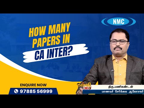 How Many Papers in CA Intermediate?