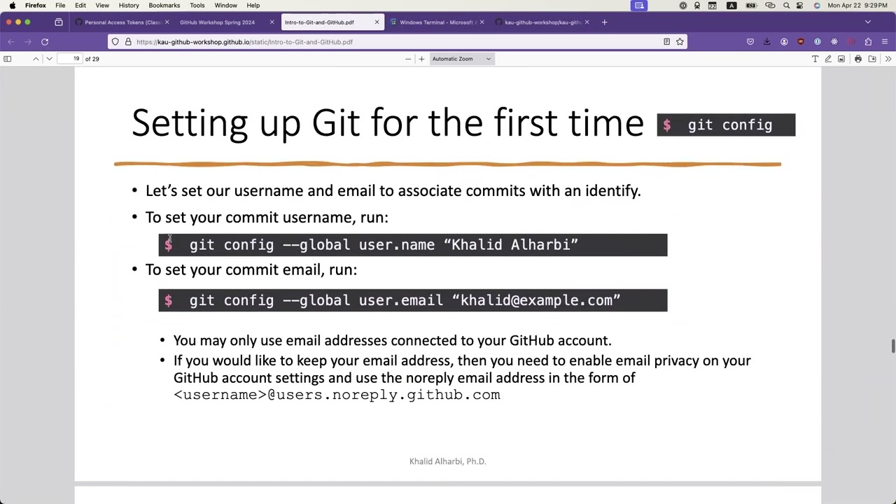 Git Workshop - Spring 2024