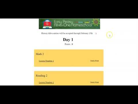 How To Use – Easy Peasy All-in-One High School