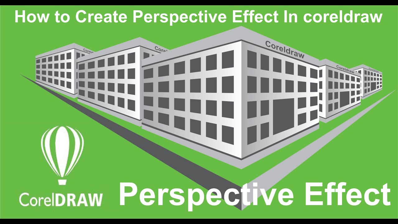 How to Create Perspective Effect In coreldraw