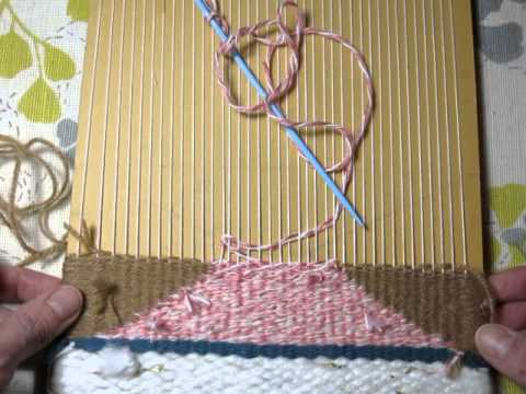 Weaving with Children: Tapestry Stitch