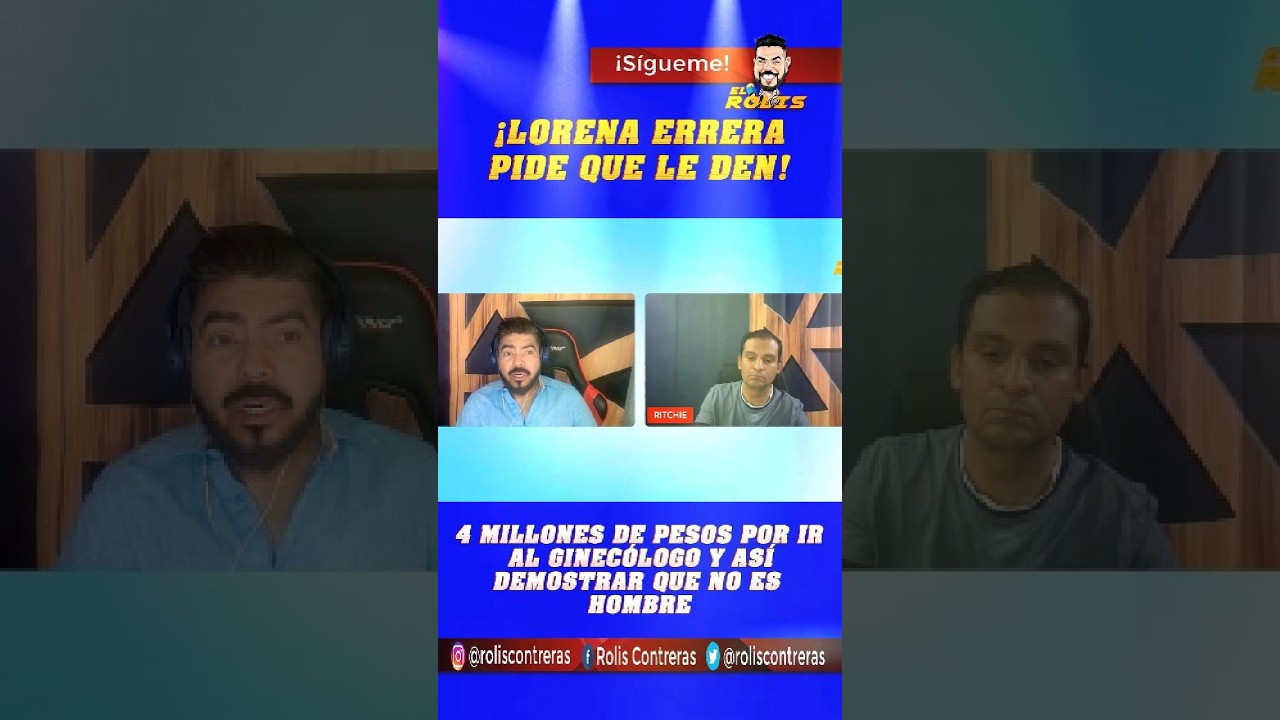 Lorena Herrera, 23 years later, continues to claim that she is not a man and is asking for 4 mill...