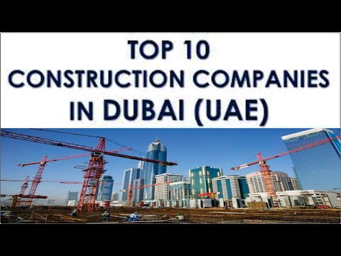 Which is the biggest construction companies in UAE?
