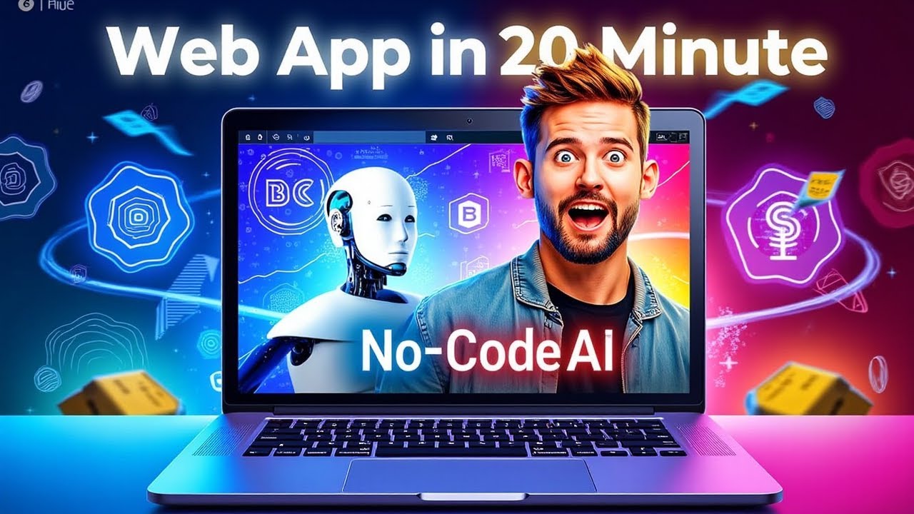 Build a Web App in 20 Minutes Using No-Code AI Tools! 🚀 | Beginner’s Guide