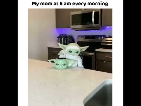 Every morning at 6am Hoo LoL ???? Baby Yoda #Subscribe #GoTechAKASH