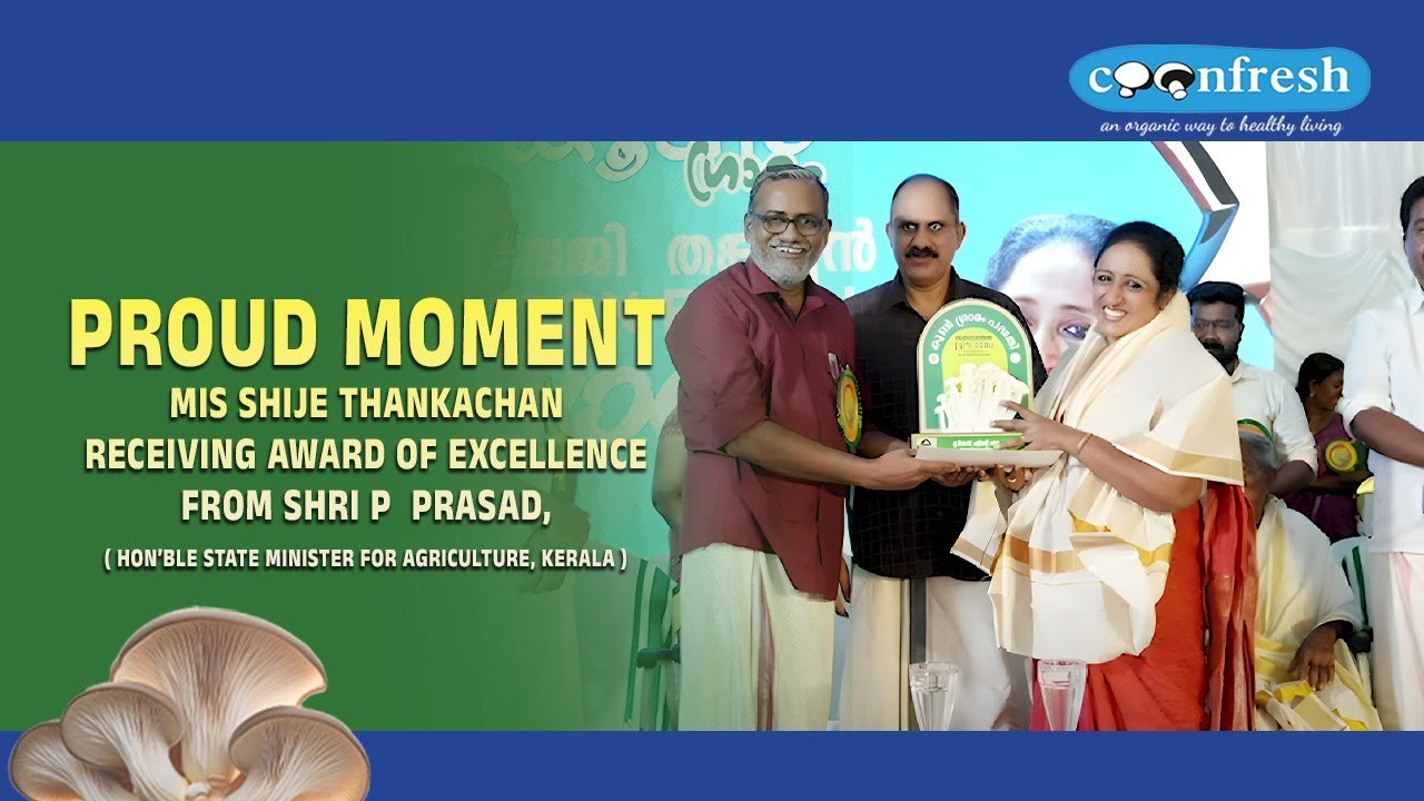 Shije Thankachan, Founder of Coonfresh, Honored by Kerala Government ...