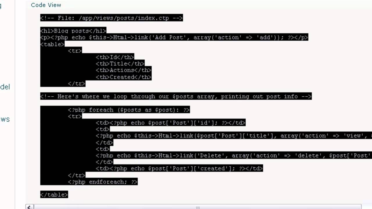 Cakephp Tutorial 11 - Blog tutorial part 11 HU