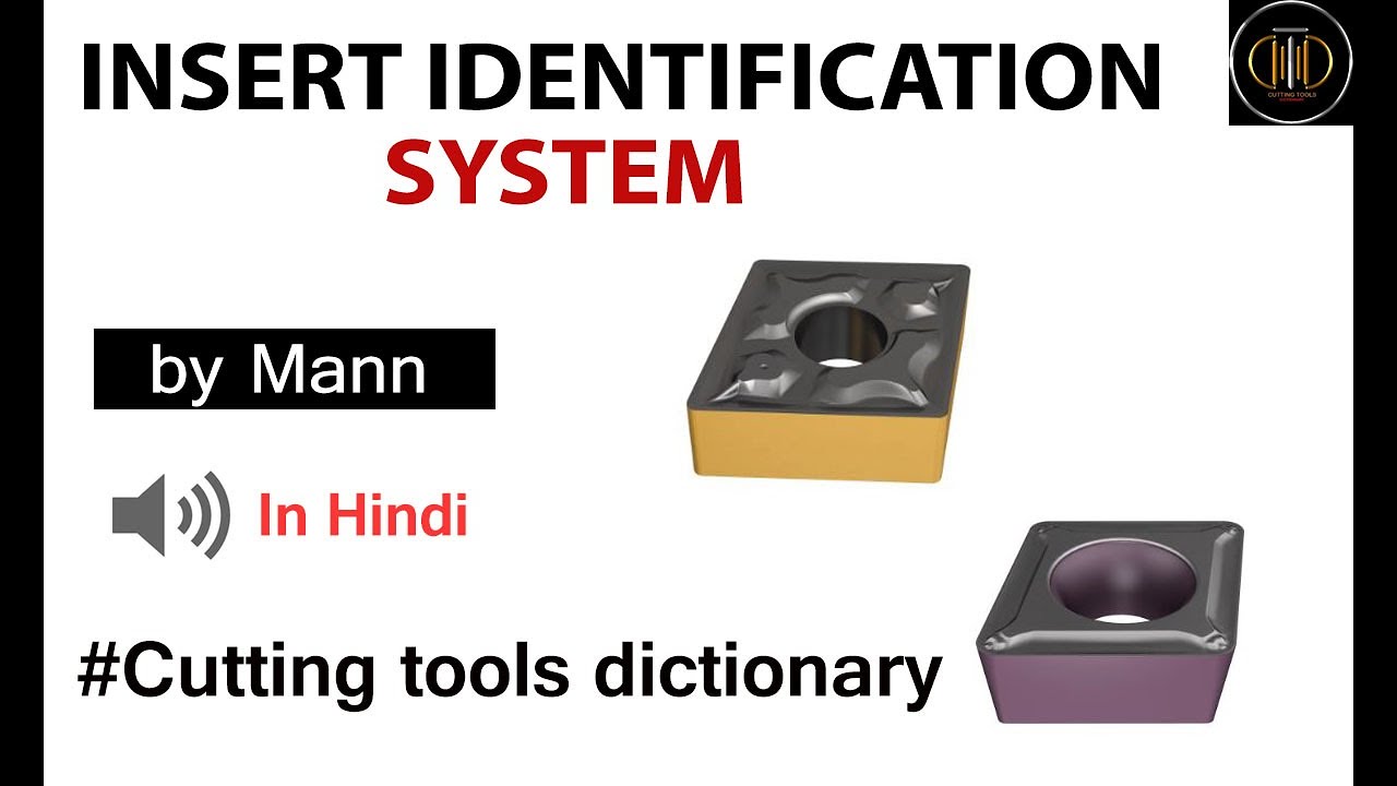 Insert Identification System #insertidentificationsystem || Cutting tools dictionary||