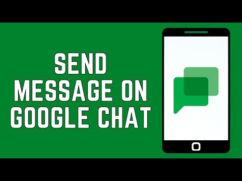 How To Send Your First Message On Google Chat 2024 (FULL GUIDE)