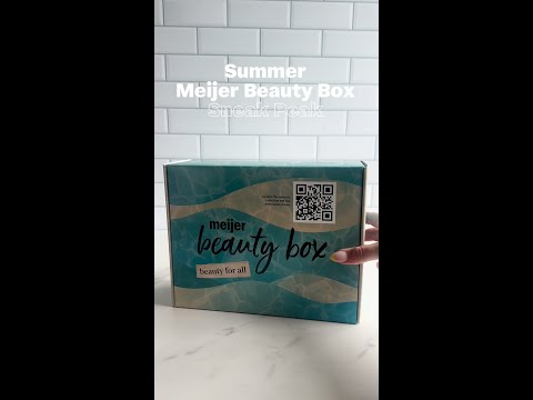 Meijer Beauty Box