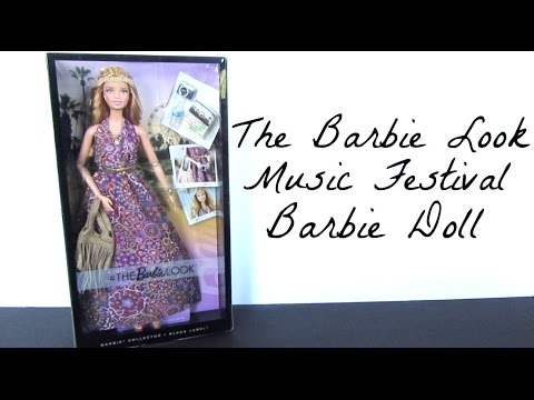THE BARBIE LOOK - 2016 MUSIC FESTIVAL BARBIE DOLL - BLACK LABEL - DOLL REVIEW