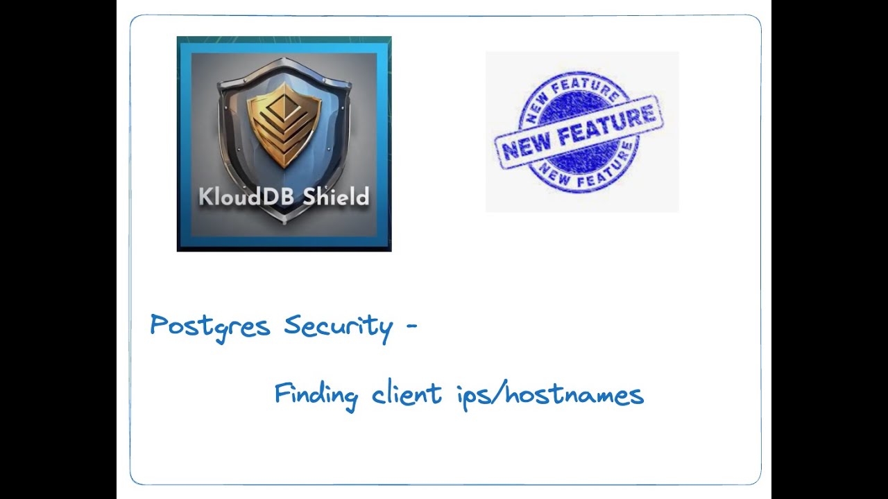 Postgres Security - Finding Unique client ips #postgres #postgresql