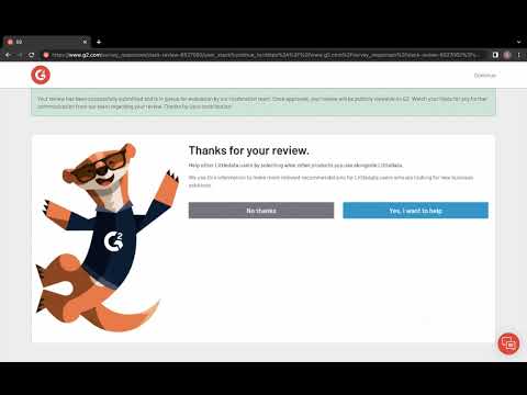 Littledata - How to submit a review on G2