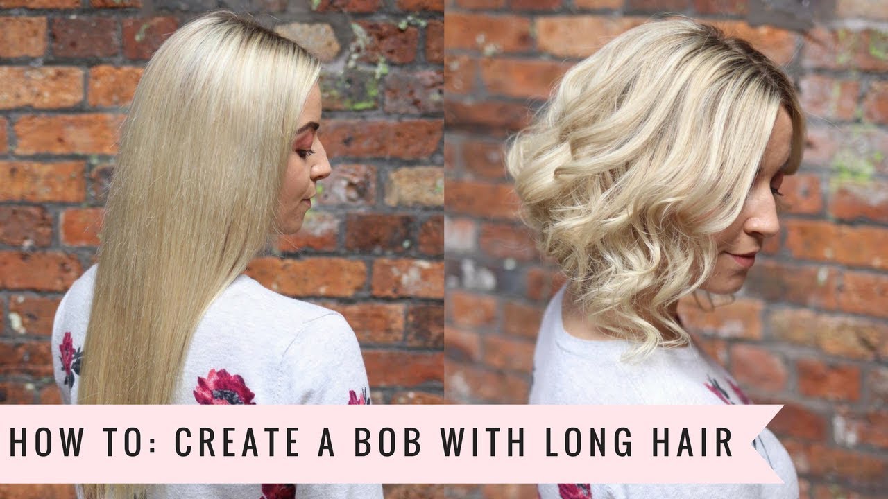 How To: Create a Faux Bob💛 by SweetHearts Hair