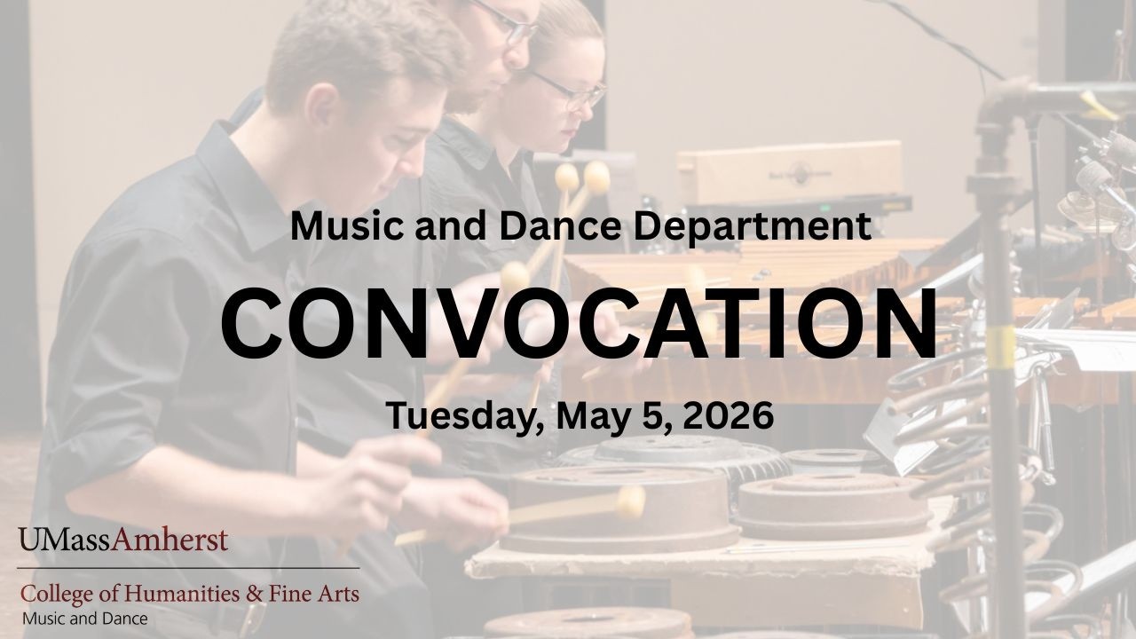 Department of Music and Dance Convocation