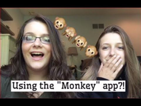 TALKING TO STRANGERS?! USING THE APP "MONKEY"