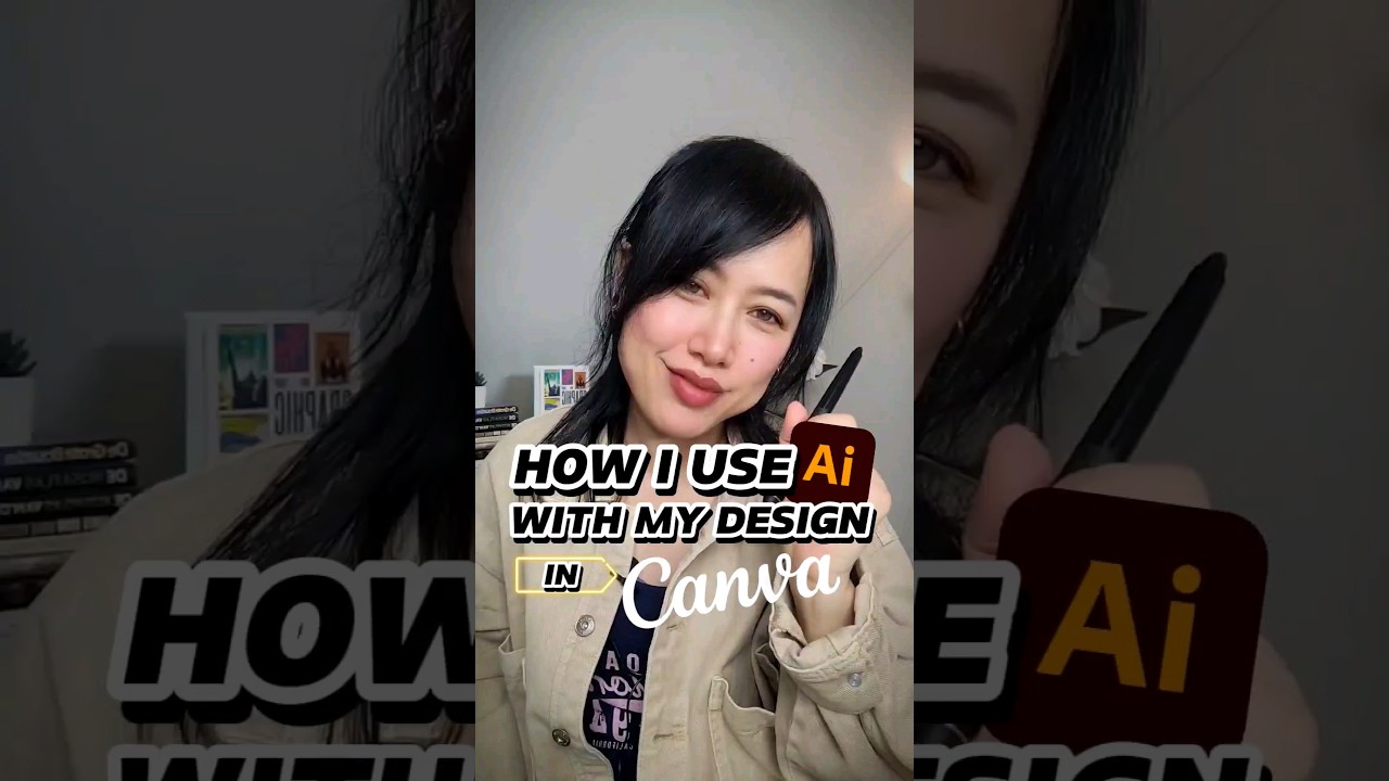 This Is How I Use Adobe Illustrator with My Design in Canva! #creativemydesign #designinspiration