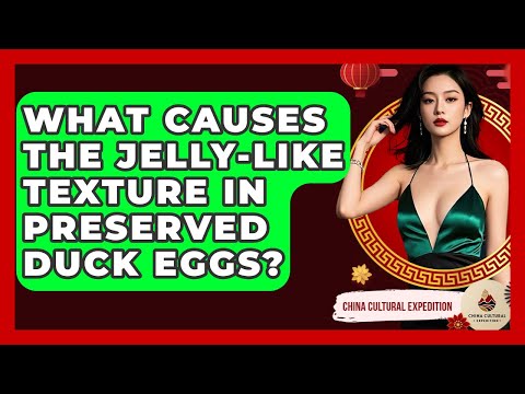 What Causes The Jelly-Like Texture In Preserved Duck Eggs? - China Cultural Expedition