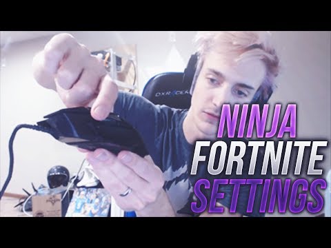 Ninja Fortnite Settings & Keybinds