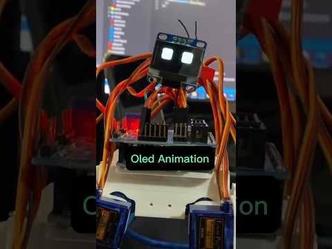 🤖Oled animation #robot #quadruped #diy #programming #arduino #electronics #projects