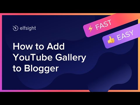 HOW TO EMBED YOUTUBE CHANNEL TO BLOGGER OR WEBSITE | EMBED YOUTUBE CHANNEL |