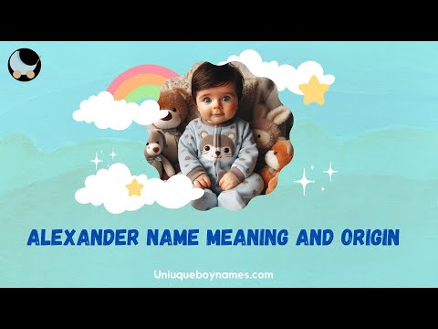 Alexander name meaning and origin