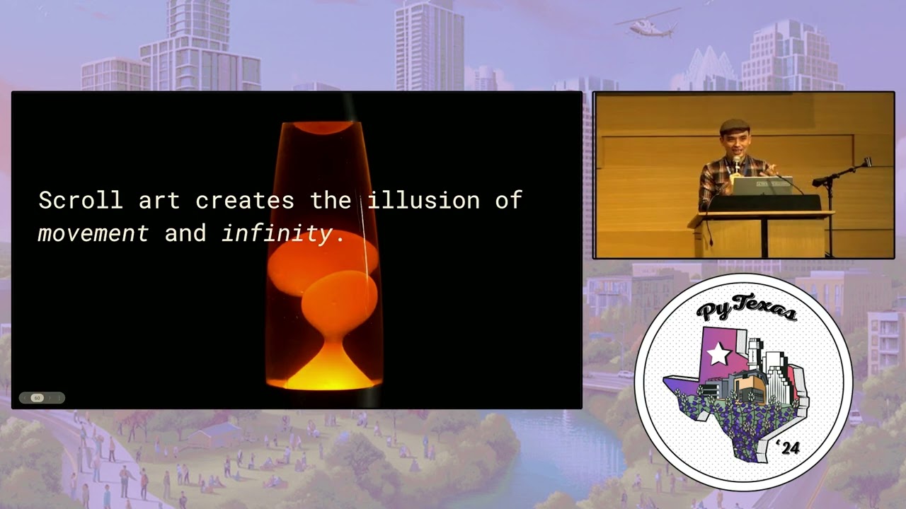 20 GOTO 10: How to Make Scrolling ASCII Art (Al Sweigart) - PyTexas 2024