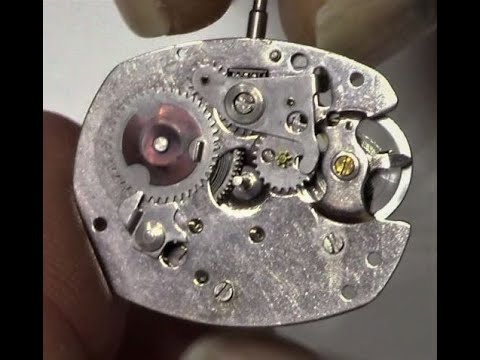 How to adjust speed & regulate time Timex M24 M25 M27 mechanical wind-up watch movement M20 M22