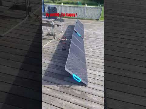 using 2 bluetti pv200 ,i'm happy how they charging my bluetti ac200max! #solar