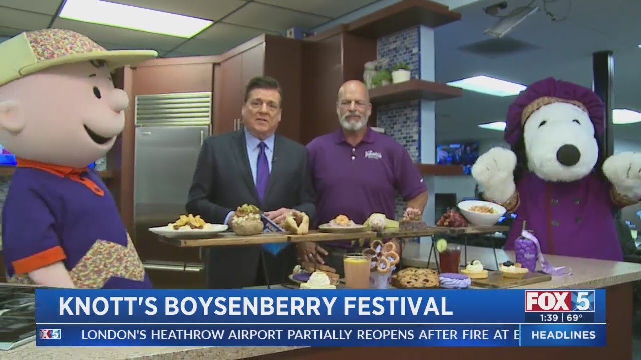 10th anniversary of the Knott`s Boysenberry Festival!