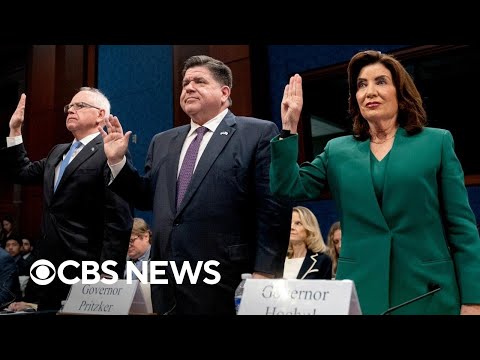 Why Democratic governors are testifying at House hearing on immigration policies