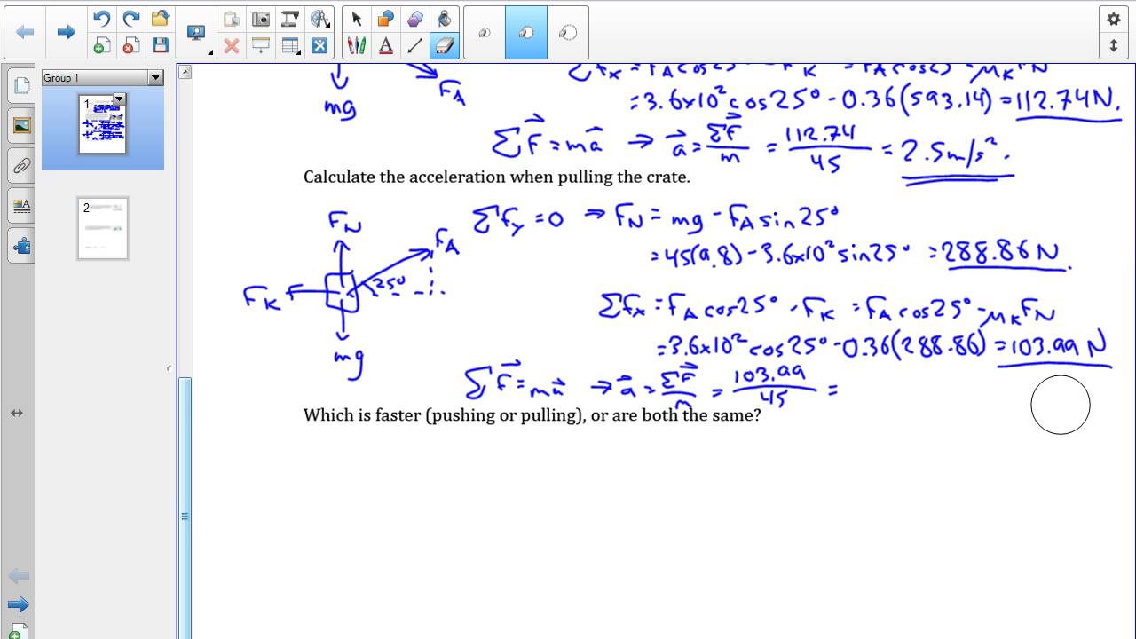 SPH4U 2.4 Forces of Friction