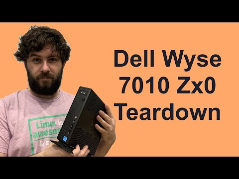 Dell Wyse 7010 (Zx0) TEARDOWN, Running Linux, Basic Information