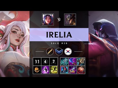 Irelia Mid vs Twisted Fate - KR Diamond Patch 25.11