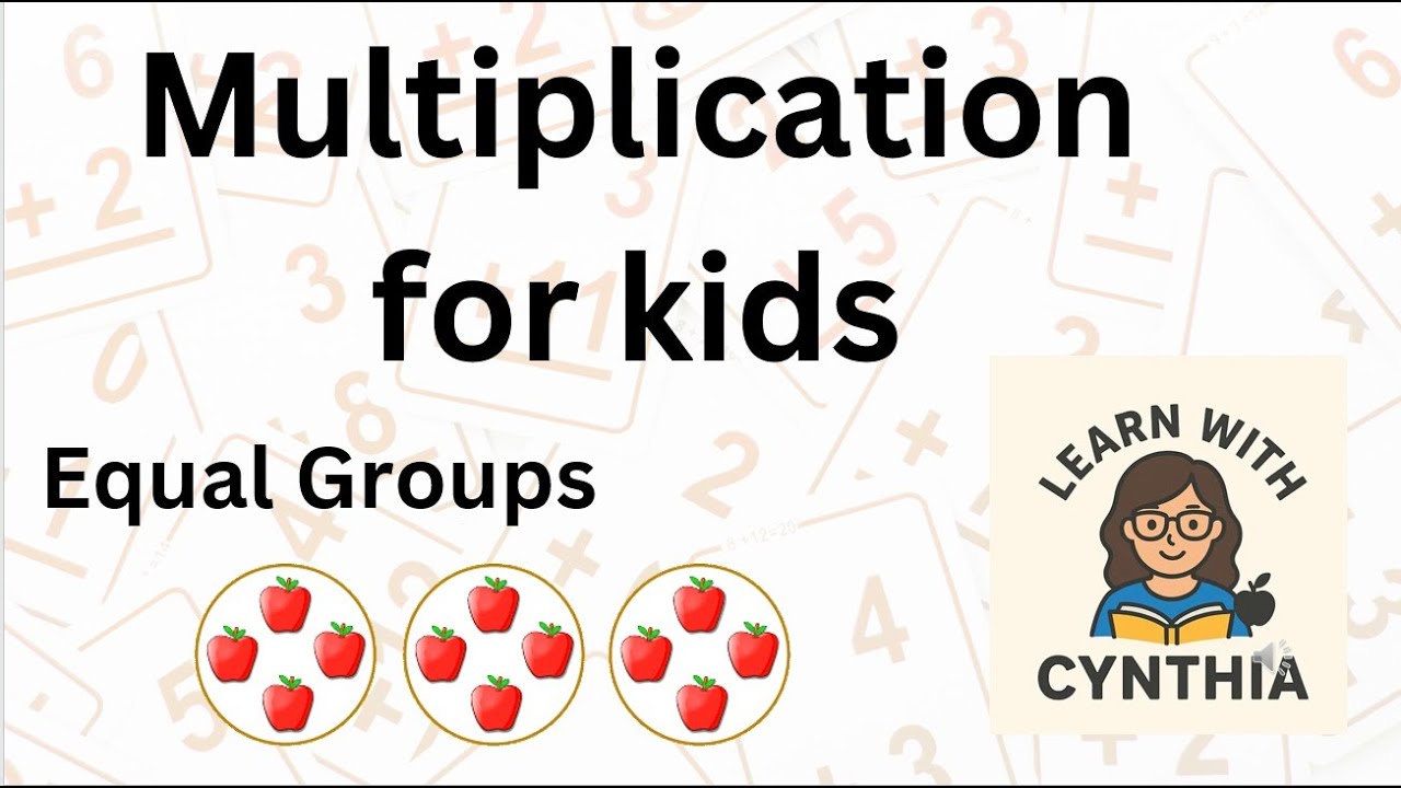 Multiplication by Equal Groups | Easy Math Lesson for Kids