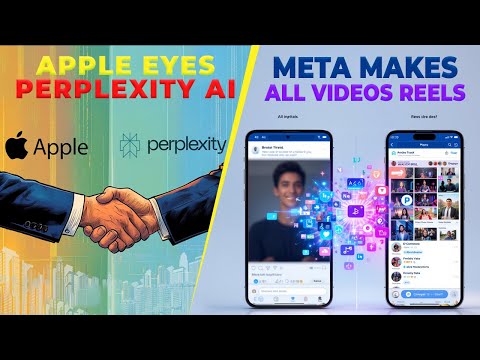 Why Apple Wants Perplexity AI ๐ค & Meta Turns All Facebook Videos into Reels ๐ฑ