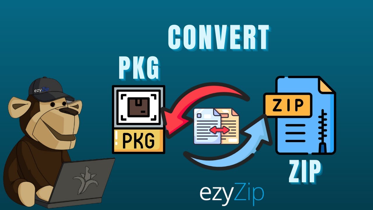 Convert PKG To ZIP Online (No Registration Required!) - ezyZip