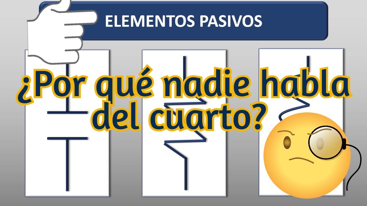 ELEMENTOS PASIVOS DE CIRCUITOS ELÉCTRICOS