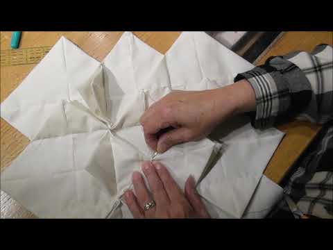 Cathedral Window quilt block