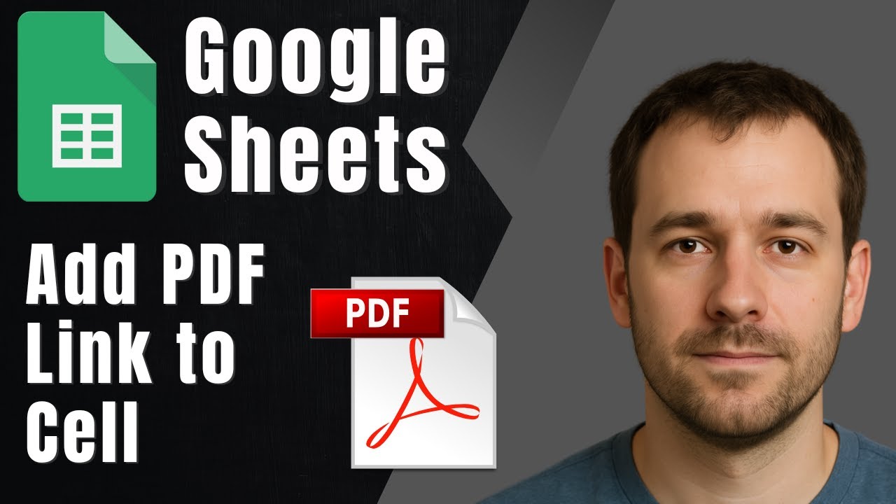 Google Sheets: How to Add a PDF Link (Attach Documents to Cells Easily)